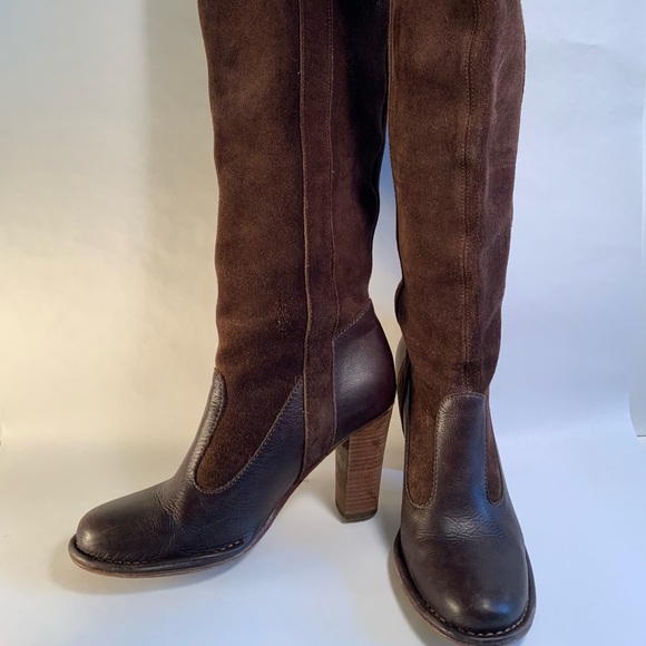 Frye | Shoes | Frye Villager Pull On Heel Boots | Poshmark